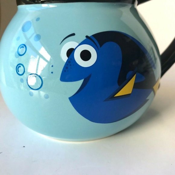 Disney | Kitchen | Disney Finding Nemo Dory Coffee Pot Mug Cup Blue ...